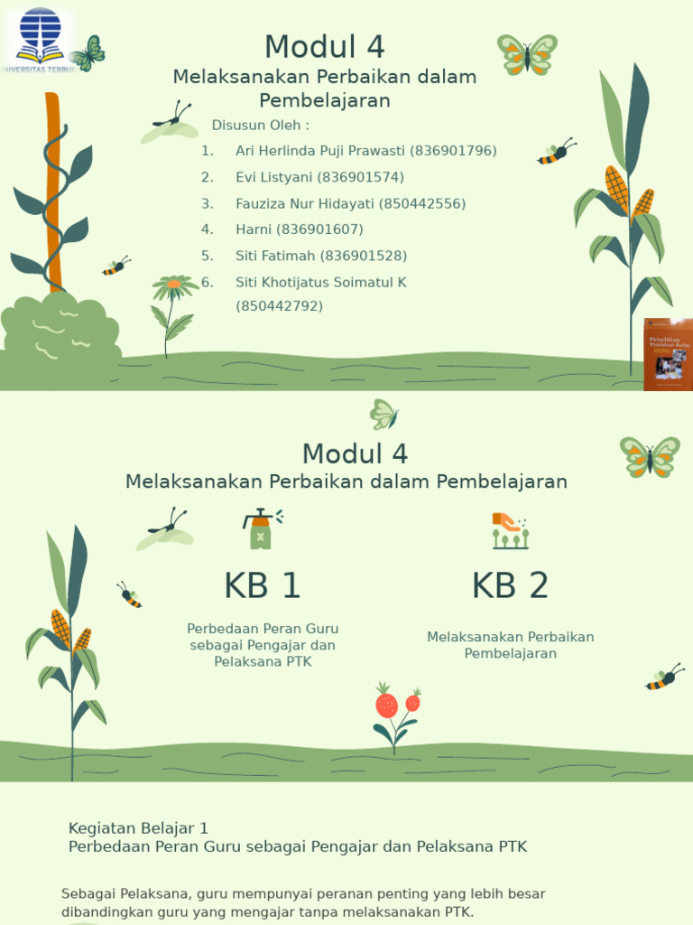 Penelitian Tindakan Kelas (Kel 4) | PDF