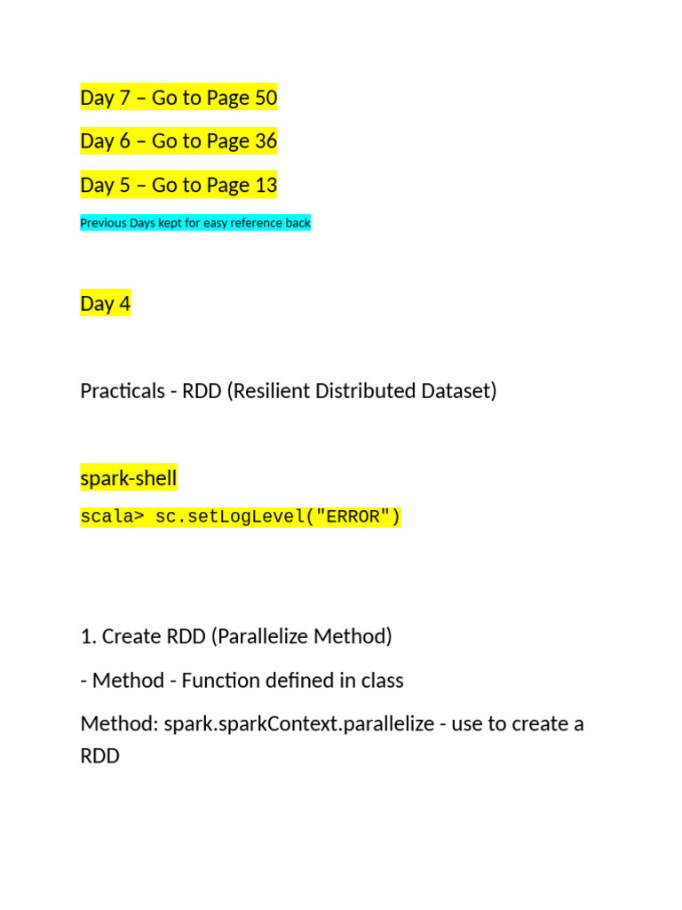 Lab - Practicals - Day 7 | PDF