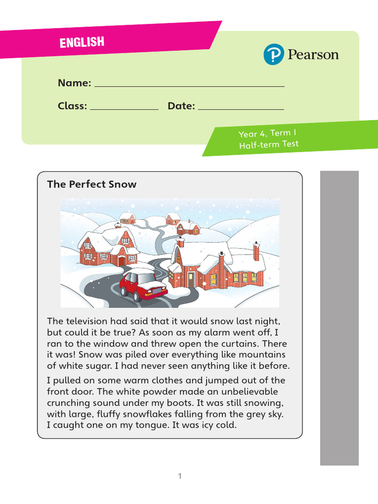 Ip PT Ip English Y4 t1ht2020 | PDF