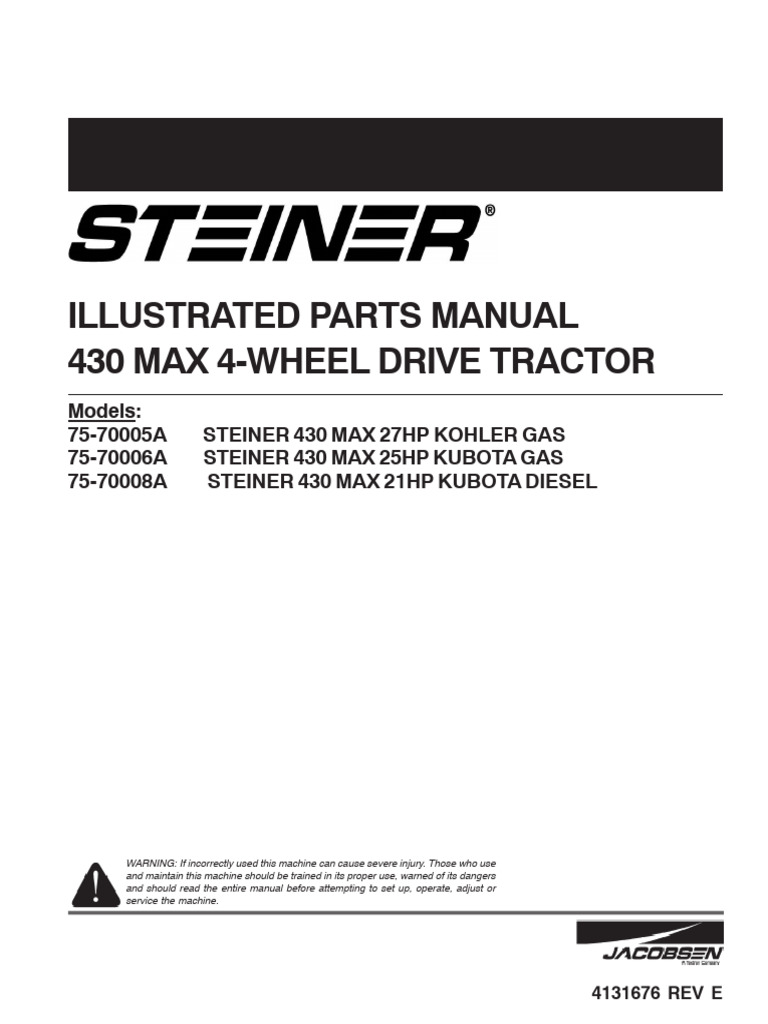 Steiner Manual 430 | PDF