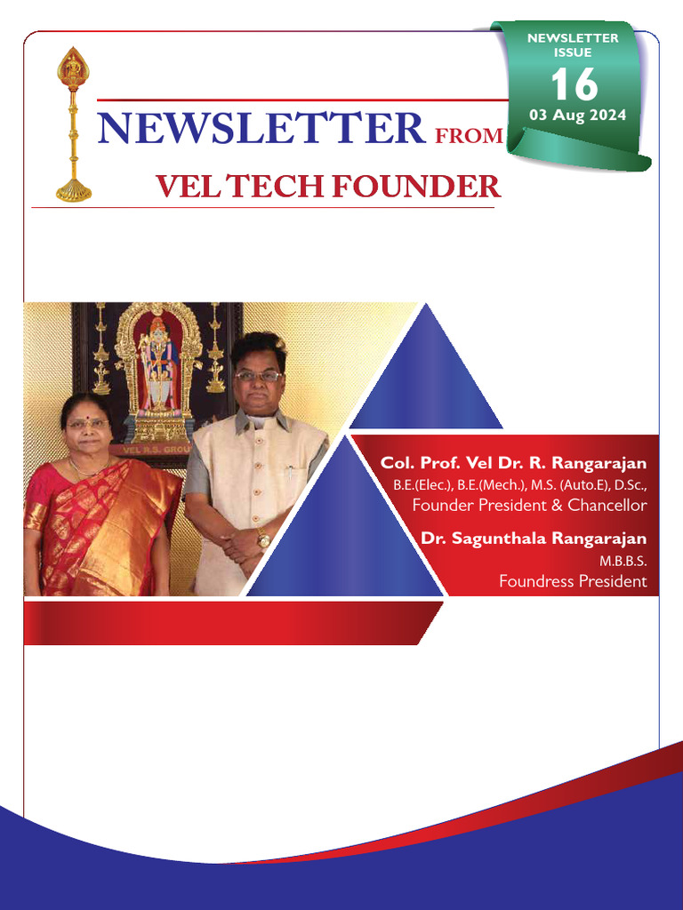 Newsletter Issue 16-03-08 2k24 | PDF