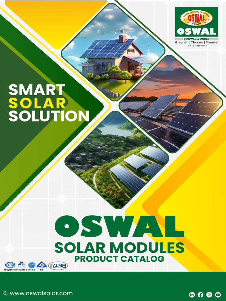 Oswal Solar Catalog | PDF