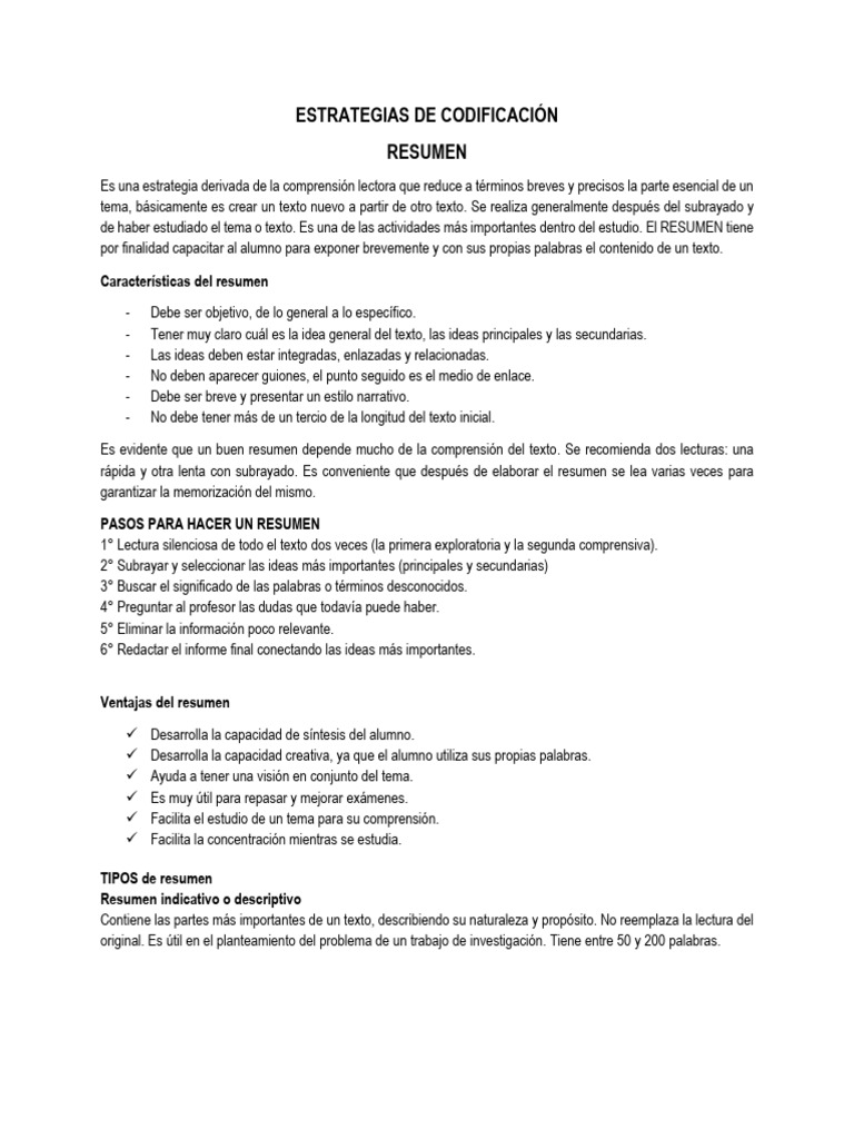 Teoría 6 - Resumen, Esquema y Cuadro Comparativo | PDF