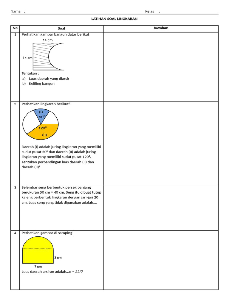 PC 8 Lingkaran 1 | PDF