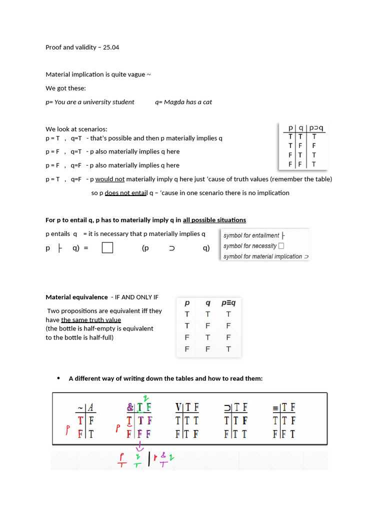 Proof and Validity | PDF