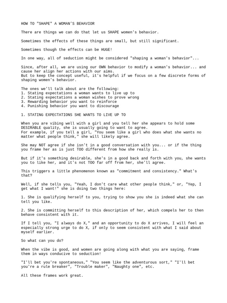 Shaping Behavior | PDF