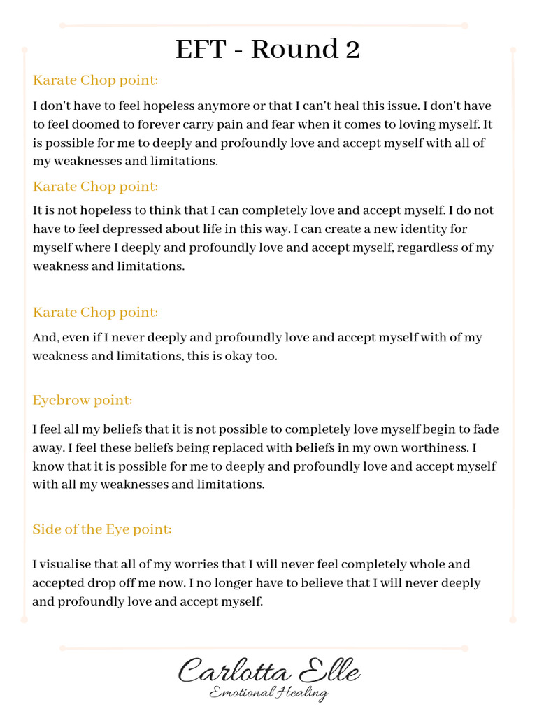 EFT-Round 2 | PDF | Behavioural Sciences | Social Psychology