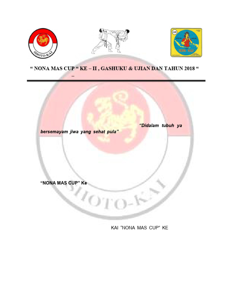 Proposal Kejurnas | PDF