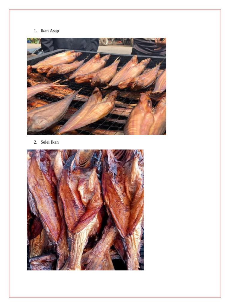 Ikan Asap | PDF
