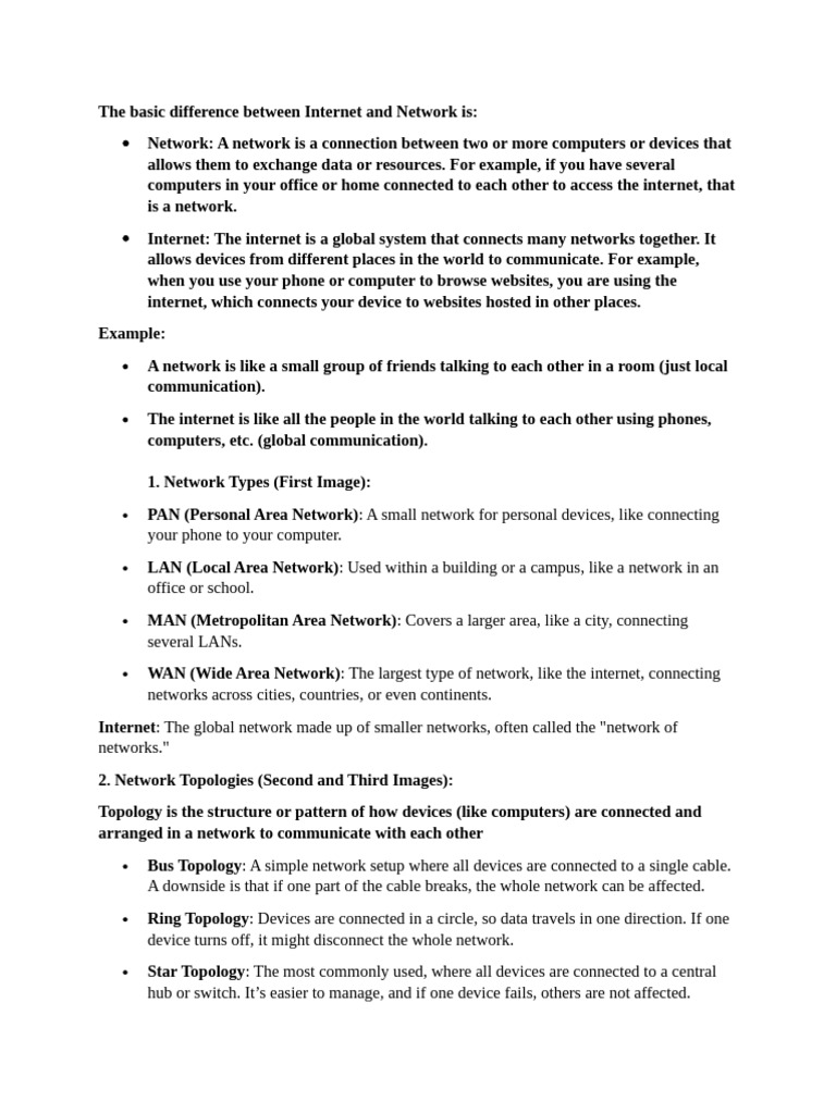 Modified Networks Lecture 02 | PDF