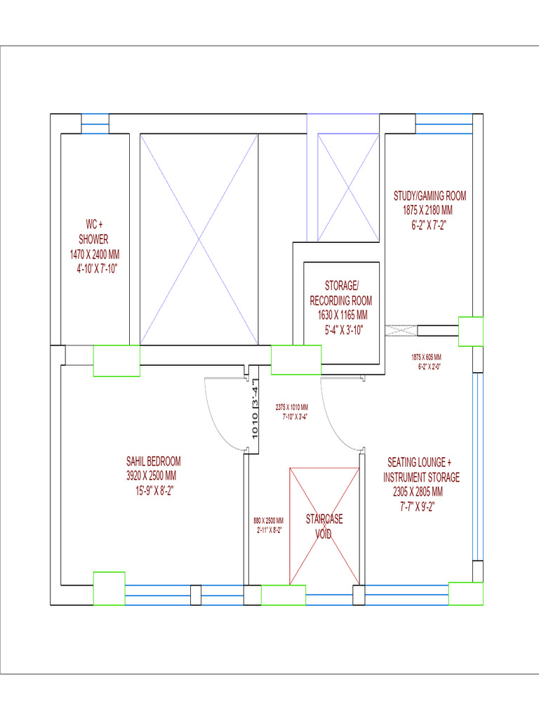 Sahil Floor Madina Heights Plan Layout 22-09-2024 | PDF
