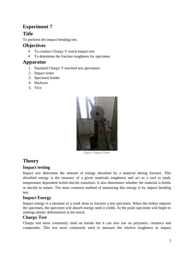 Experiment No 7 | PDF