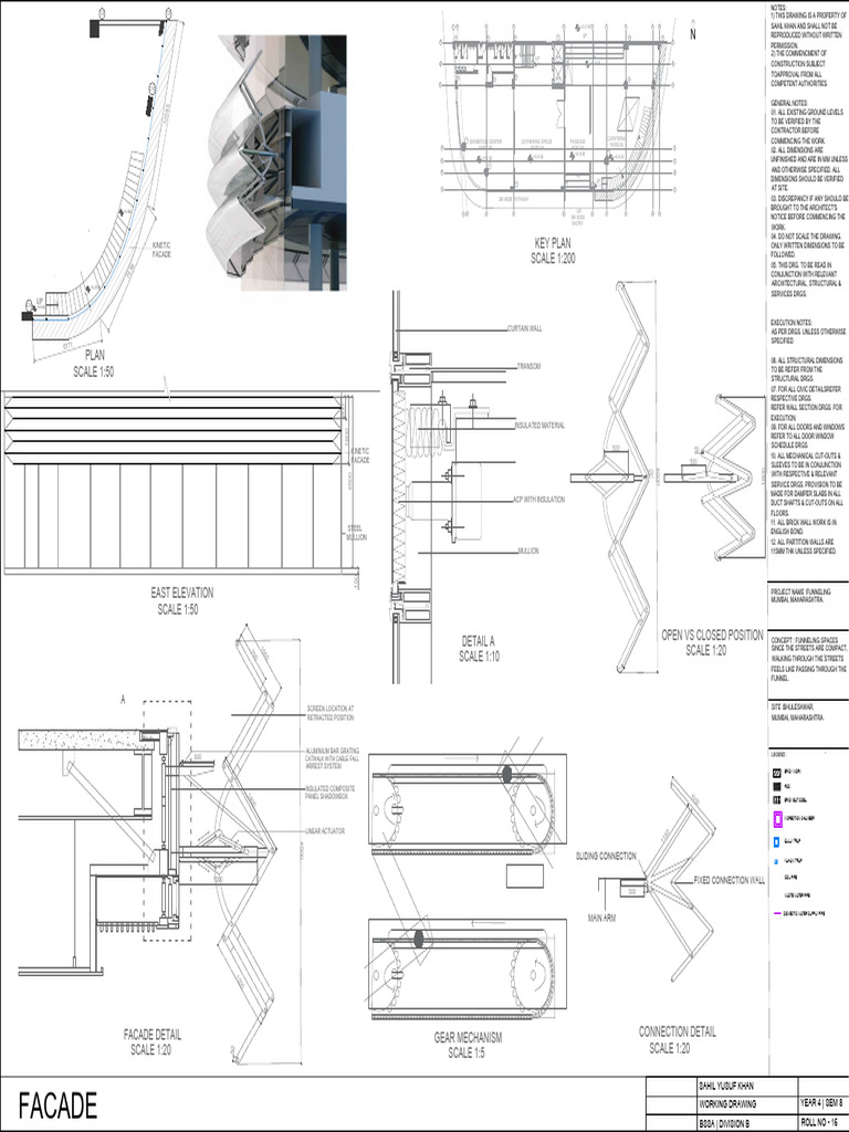 WD Sem 8 Kinetic Facade | PDF