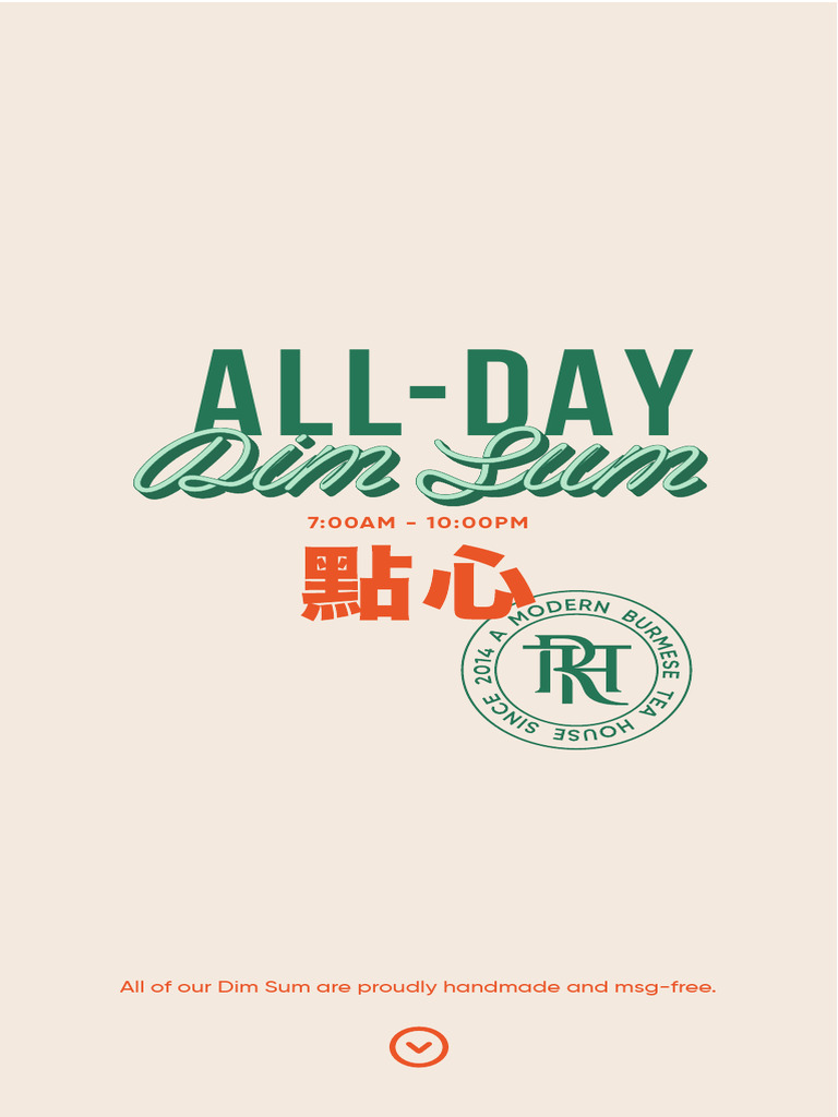 All-Day: Dim Sum Dim Sum | PDF