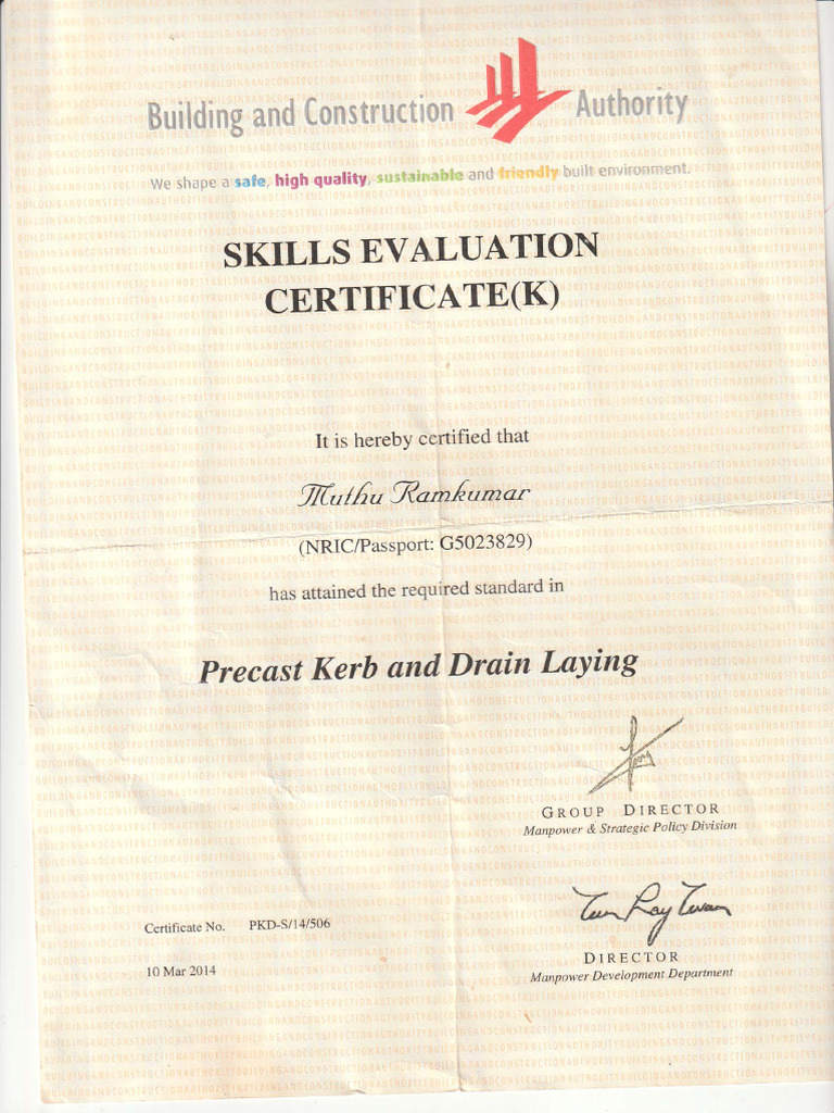 Skill Cert | PDF