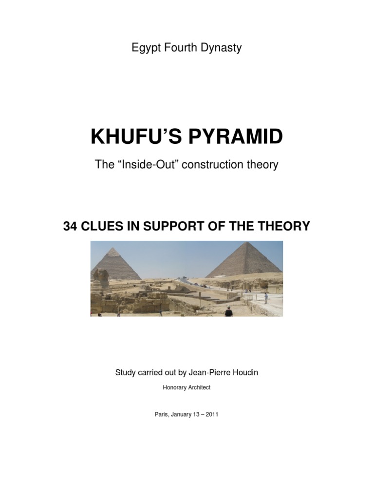 Khufu Pyramid's Internal Ramp Theory | PDF | Egyptian Pyramids | Nature
