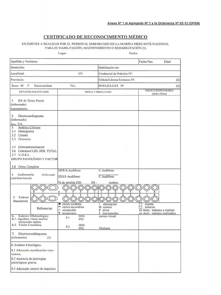 Revisacion Medica de Pna | PDF