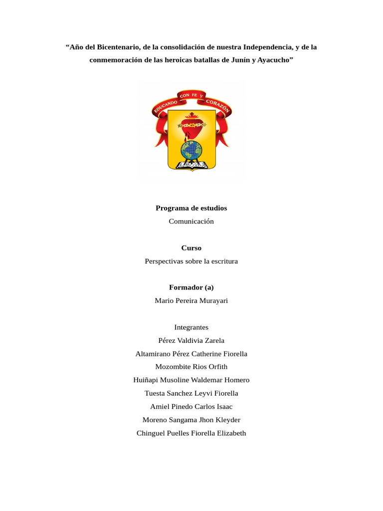 Conclusiones de Los Tipos de Textos (Narrativo, Descriptivo y ... Conclusiones de Los Tipos de Textos (Narrativo, Descriptivo y ...