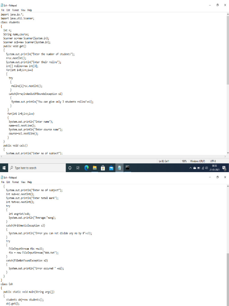 Exceptionhandling | PDF