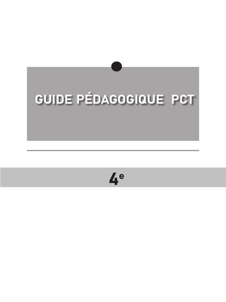 GUIDE PCT 4e | PDF