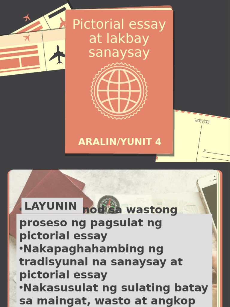 Yunit 4 - Pictorial Essay | PDF