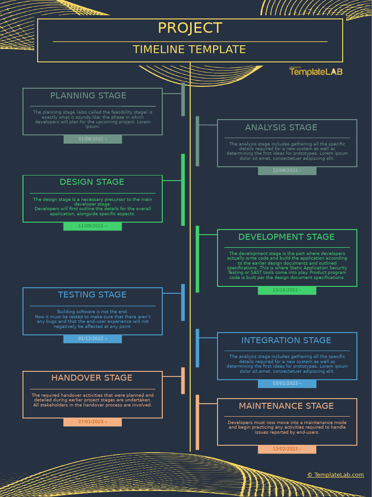 Project Timeline Template | PDF