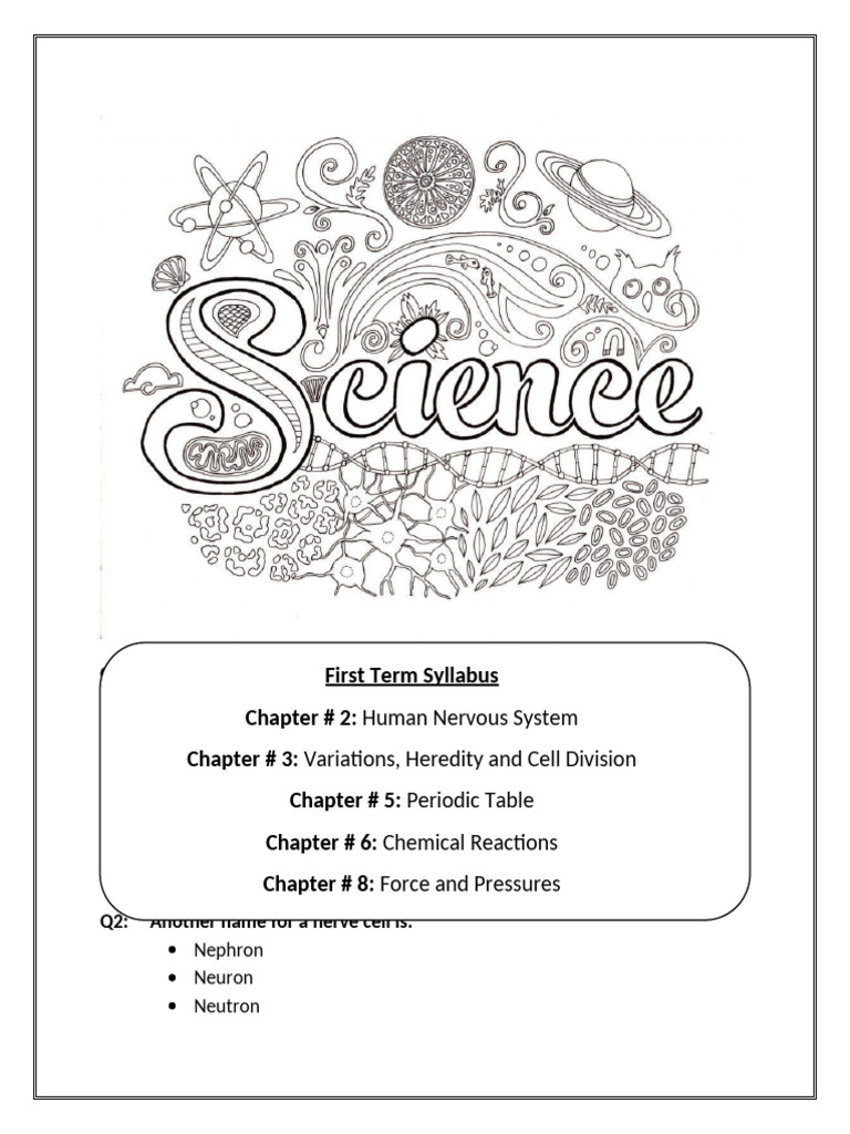 Full Science Preparation Set For Grade 8 APSACS | PDF | Gene | Wellness