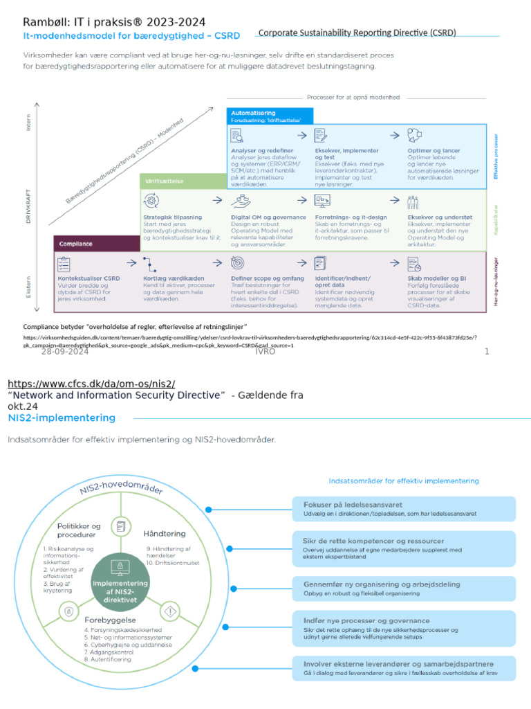 W37 ØK&IT - Processtyring & Den Digitale Organisation | PDF