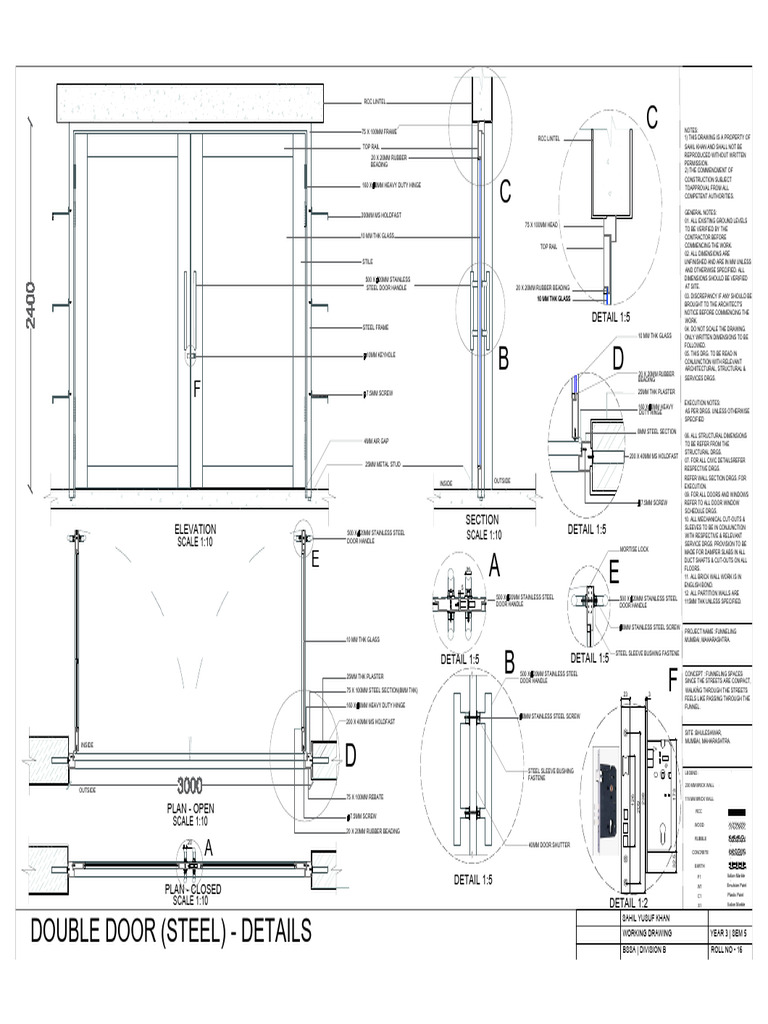 WD Door Window Details | PDF