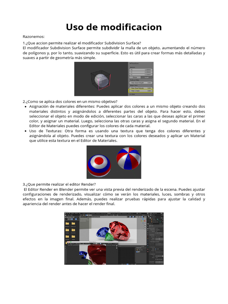 Uso de Modificacion | PDF