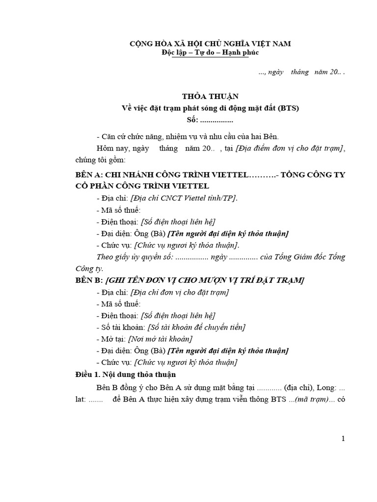 08 - Mau So 68. Thoa Thuan Muon Và Trong Coi VI Tri Dat TR M BTS - rv1 ...