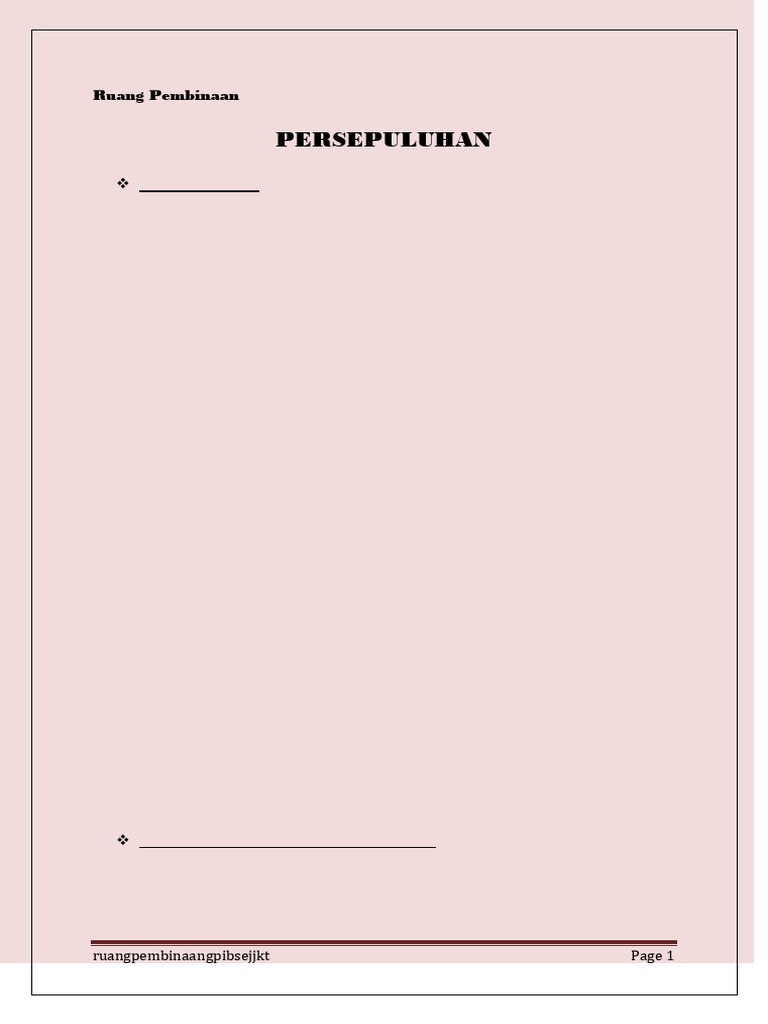 Persepuluhan | PDF