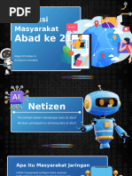 Masyarakat Jaringan Network Society | PDF