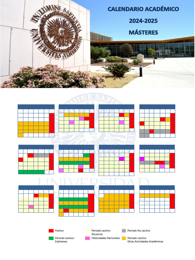 Calendario 24-25 Master | PDF