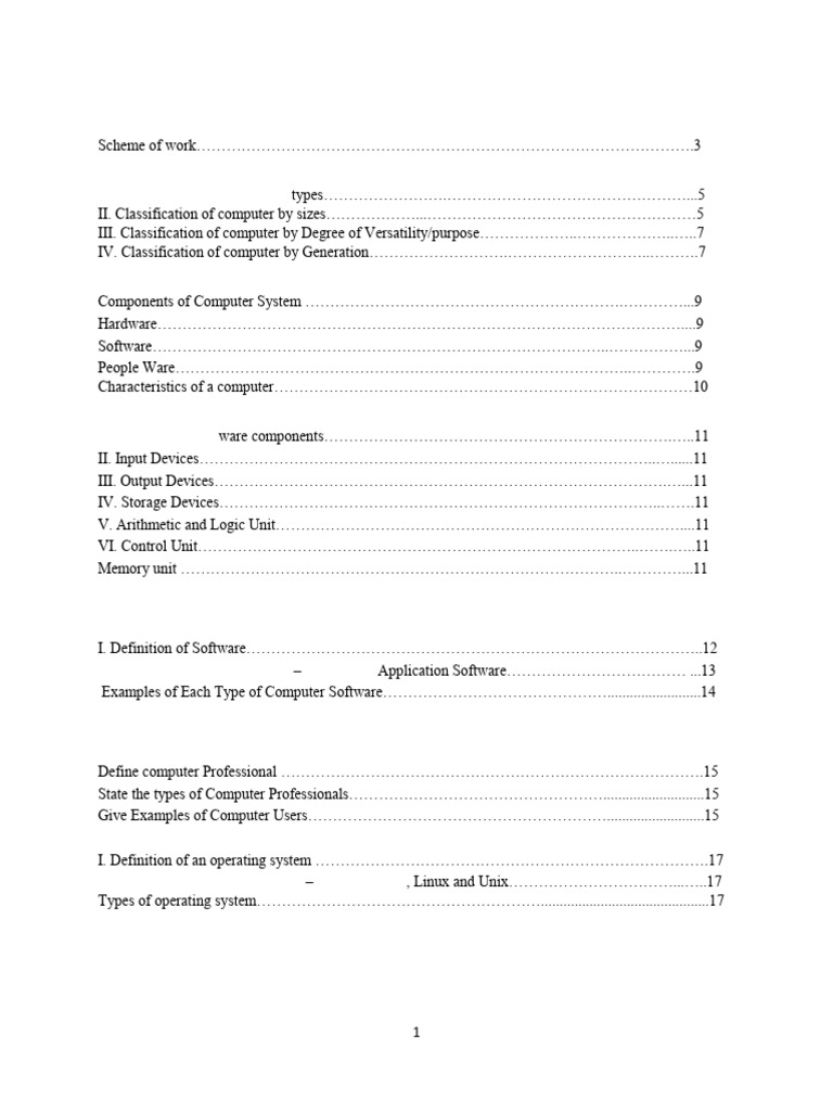 HLC-COMPUTER STUDIES-YEAR 8 | PDF