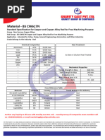 Asme SB-171 C46400 | PDF | Metals | Copper