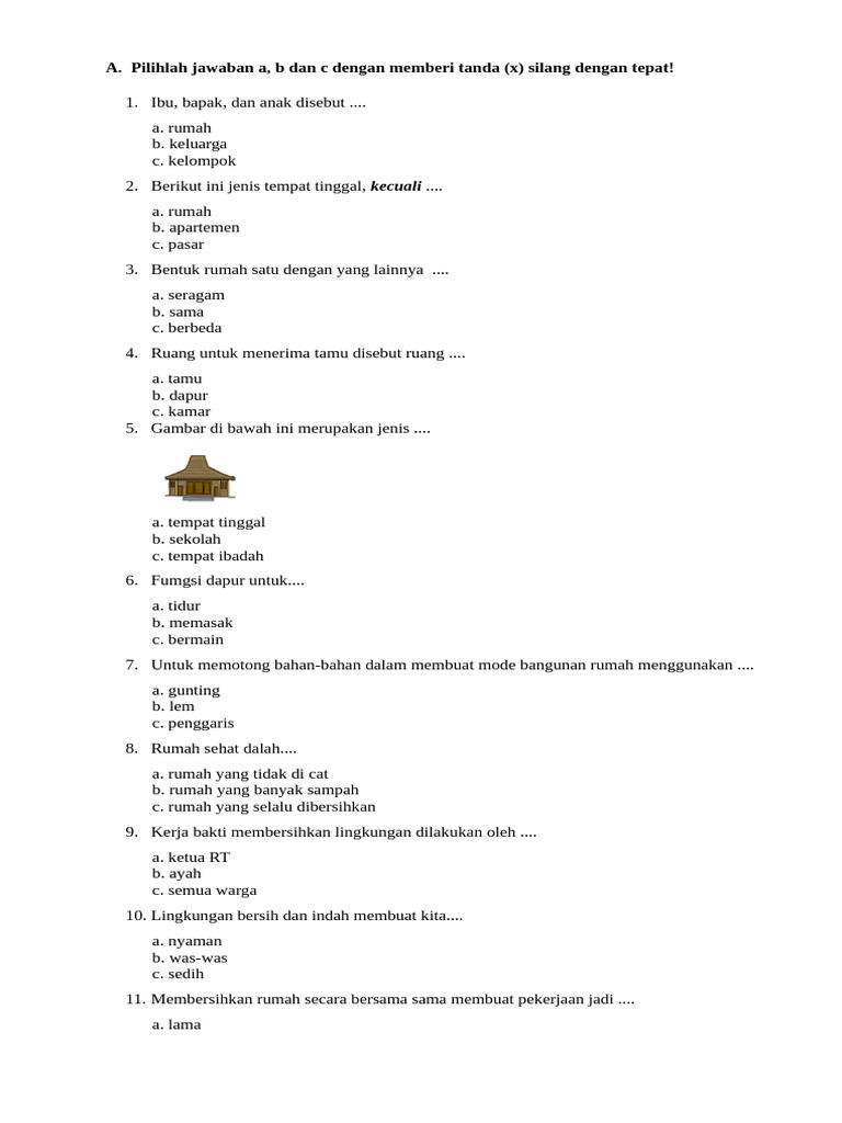 Soal Pat Pancasila | PDF