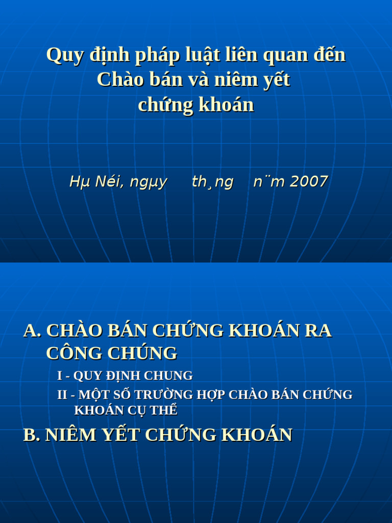 Chao Ban Va NY CK | PDF