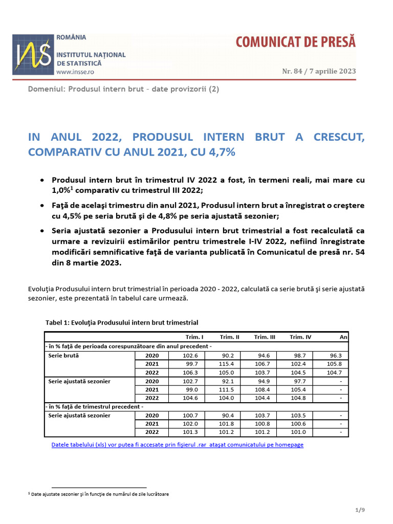 Pib tr4r2022 2 | PDF