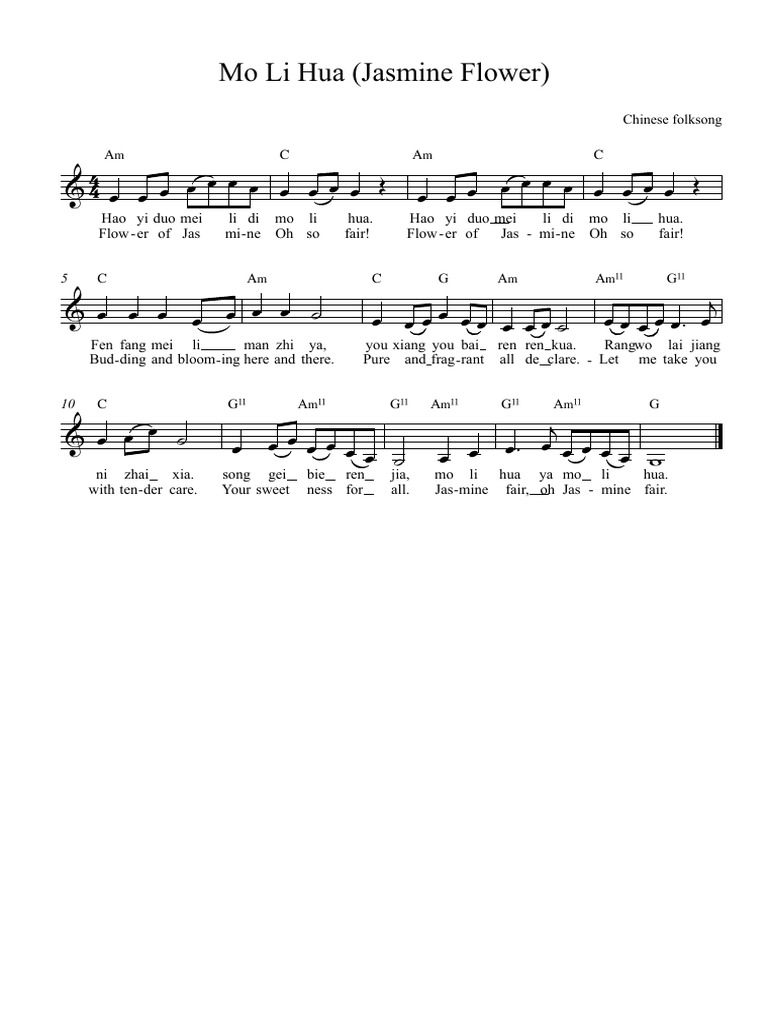 Mo Li Hua Jasmine M Acord | PDF