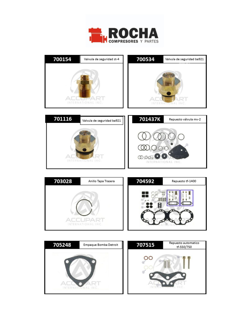 Catalogo Accu Part | PDF