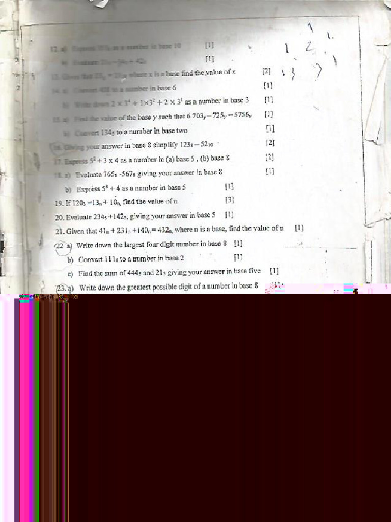 Maths - Topical Past Exam Papers | PDF