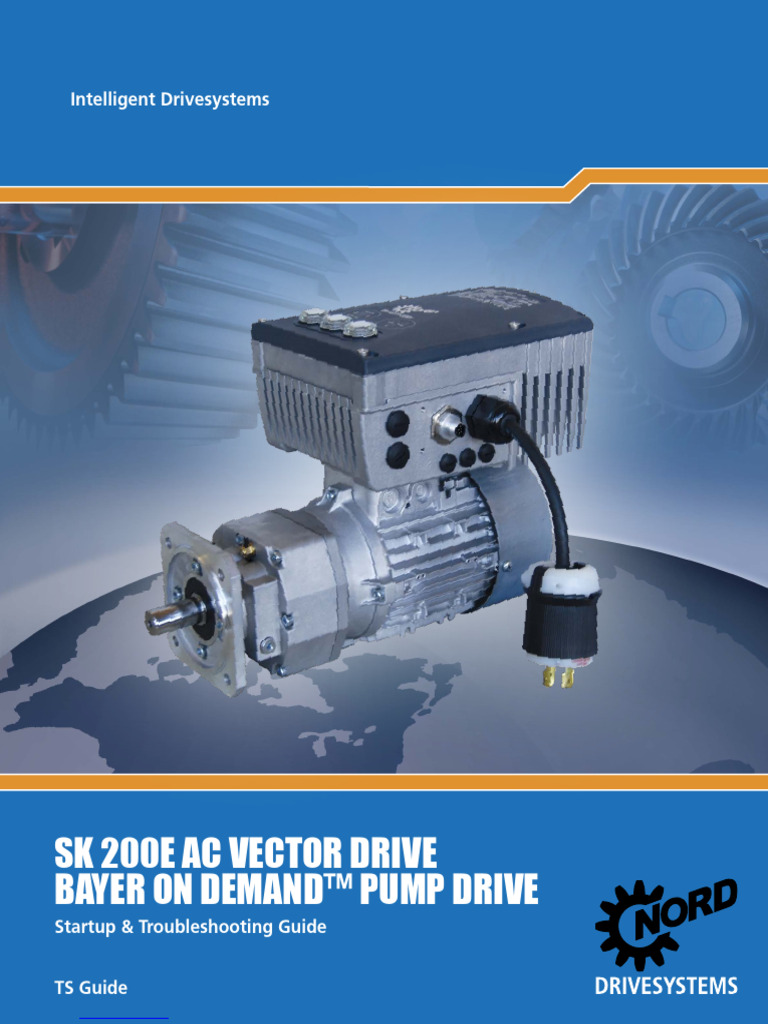 SK 200E Ac Vector Drive Bayer On Demand™ Pump Drive: Intelligent Drivesystems | PDF