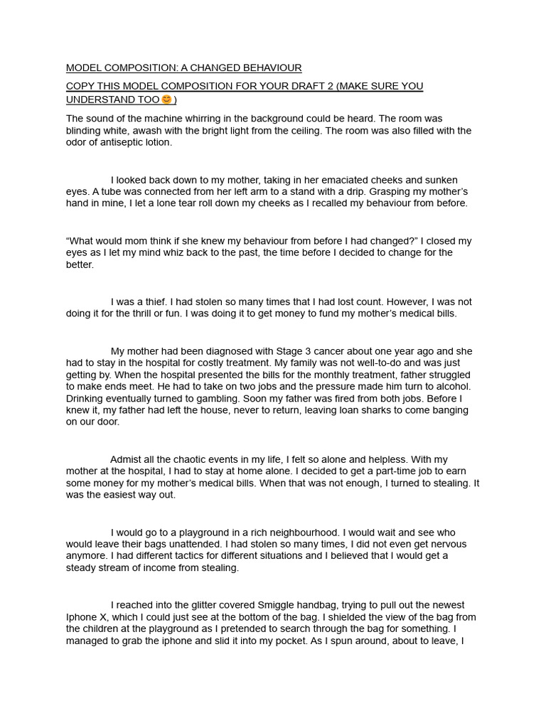 A Changed Behaviour Model Compo | PDF