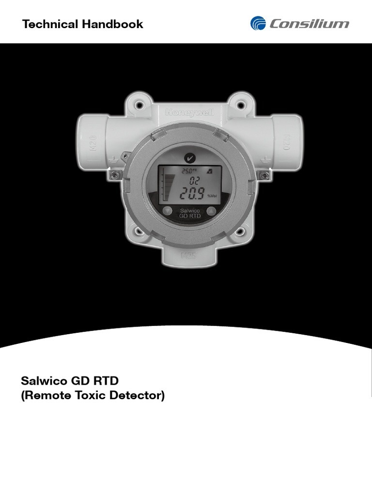 5100589-00A - 1 Salwico - GD RTD - GasDetector - Technical - Manual | PDF