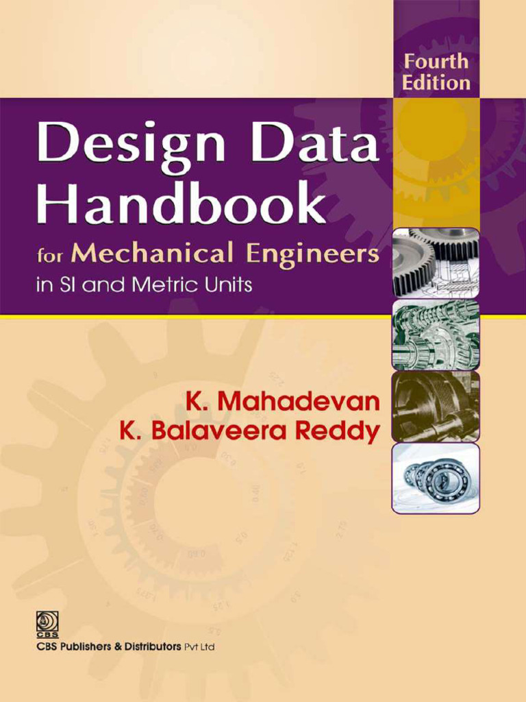 Demo 50 Design Data Handbook For Mechanical Engineers in SI Metric ...