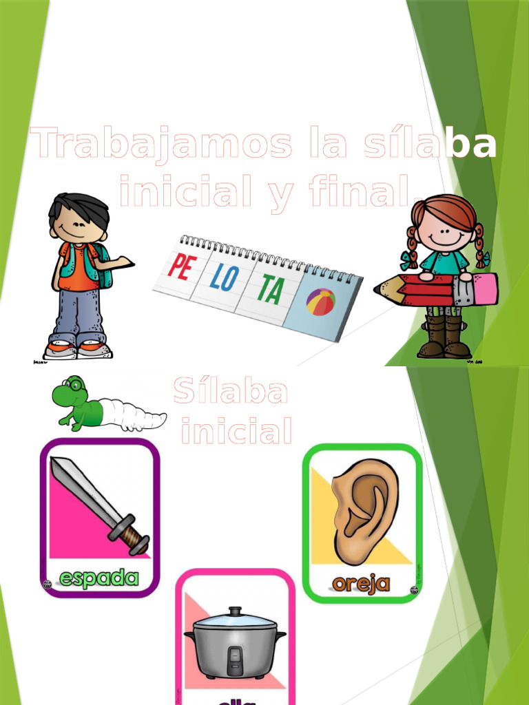 SILABA inicial y final | PDF