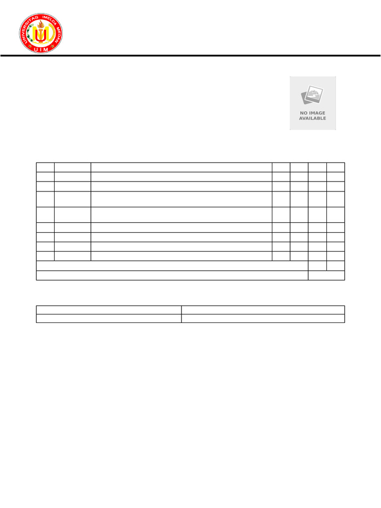 Universitas Imelda Medan (Uim) : Kartu Hasil Studi (KHS) | PDF