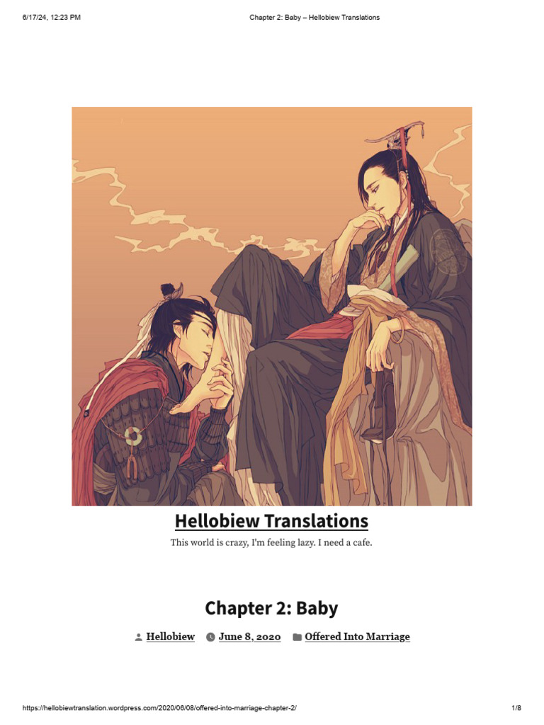 Chapter 2 - Baby - Hellobiew Translations | PDF