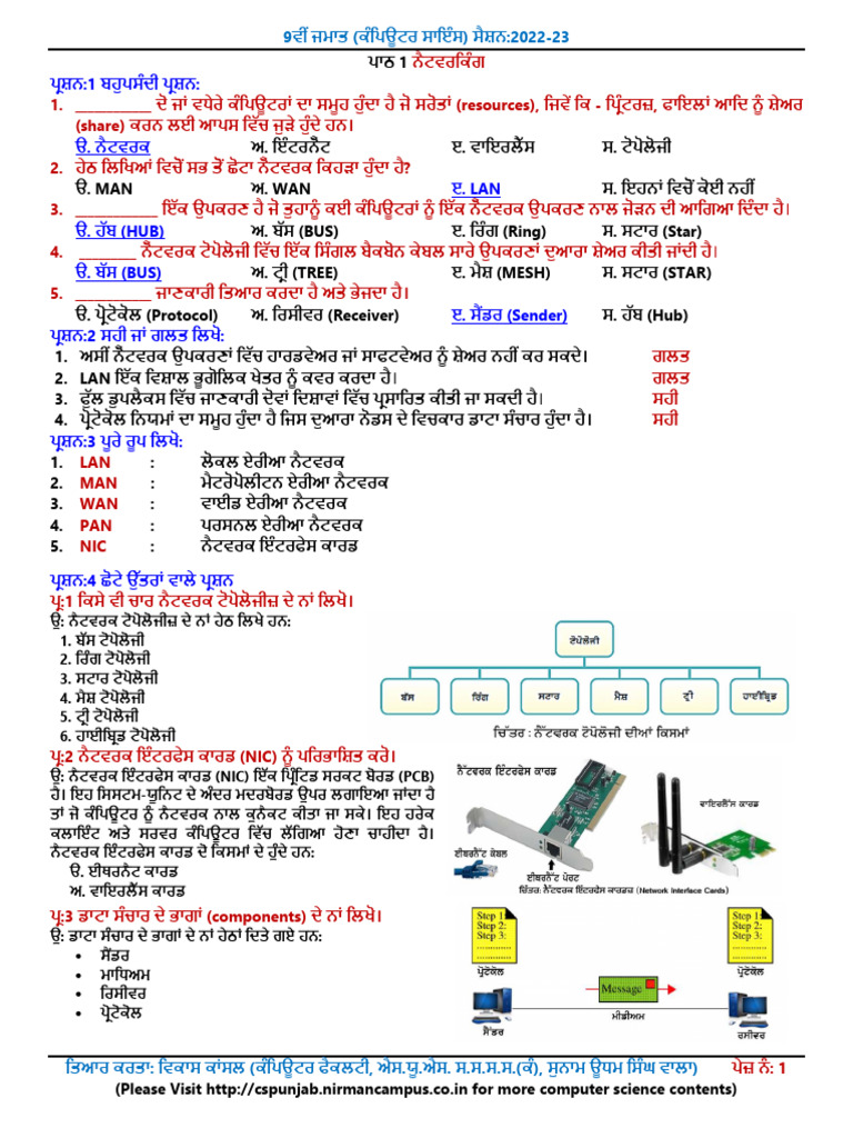 1 Networking | PDF | Local Area Network | Computer Network